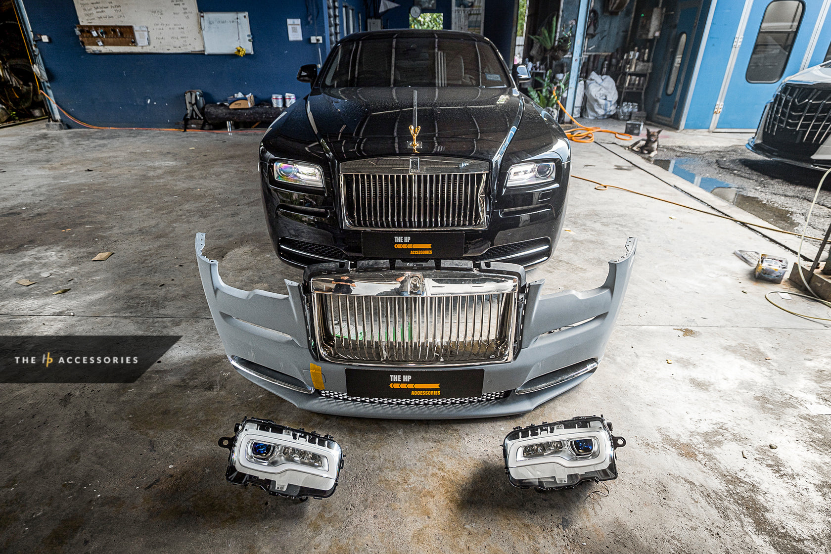 Rolls Royce Wraith Facelift Series II Conversion Body Kit – The HP ...